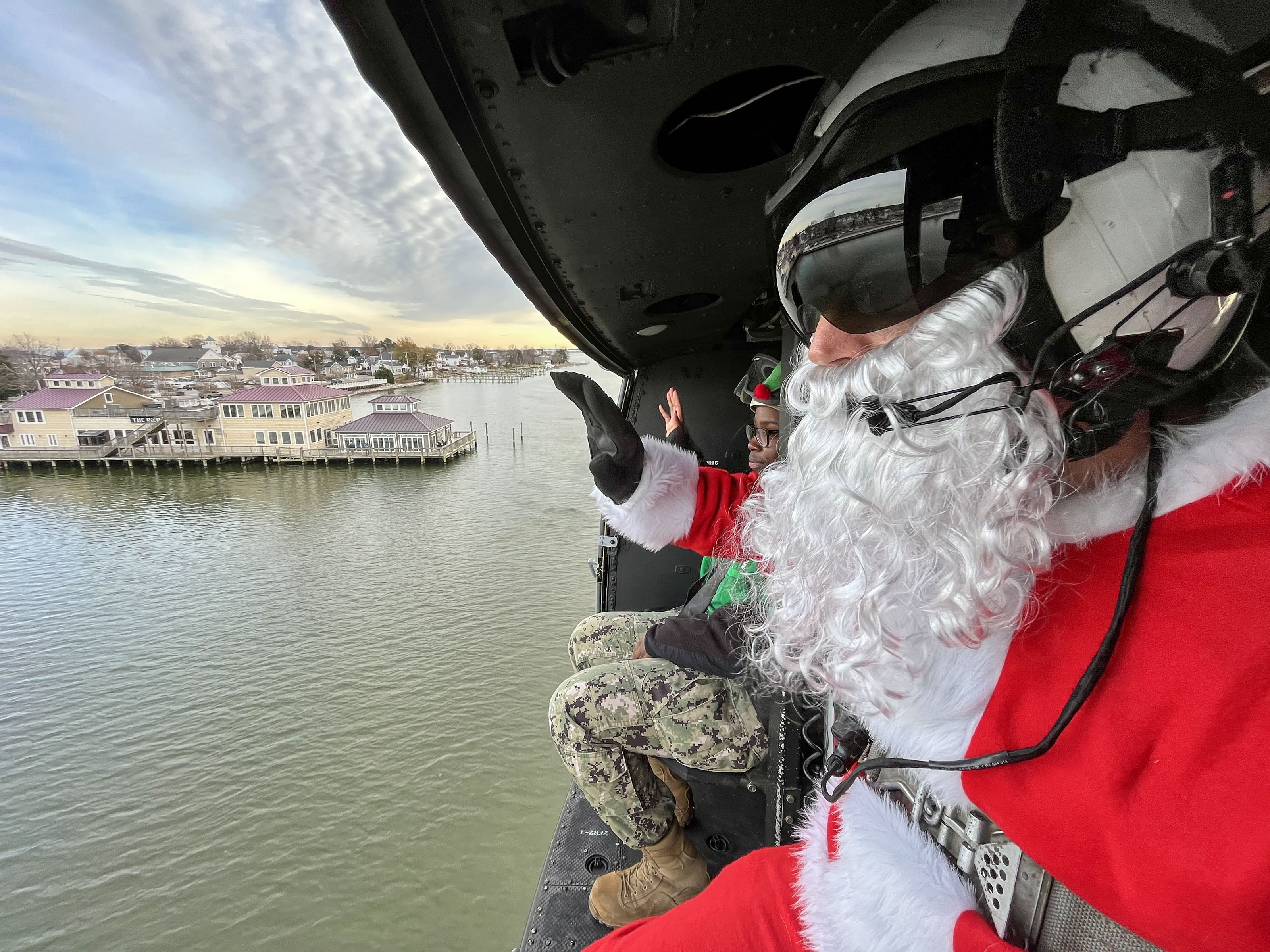 Santa Over Southern Maryland 2023_1 | NAVAIR