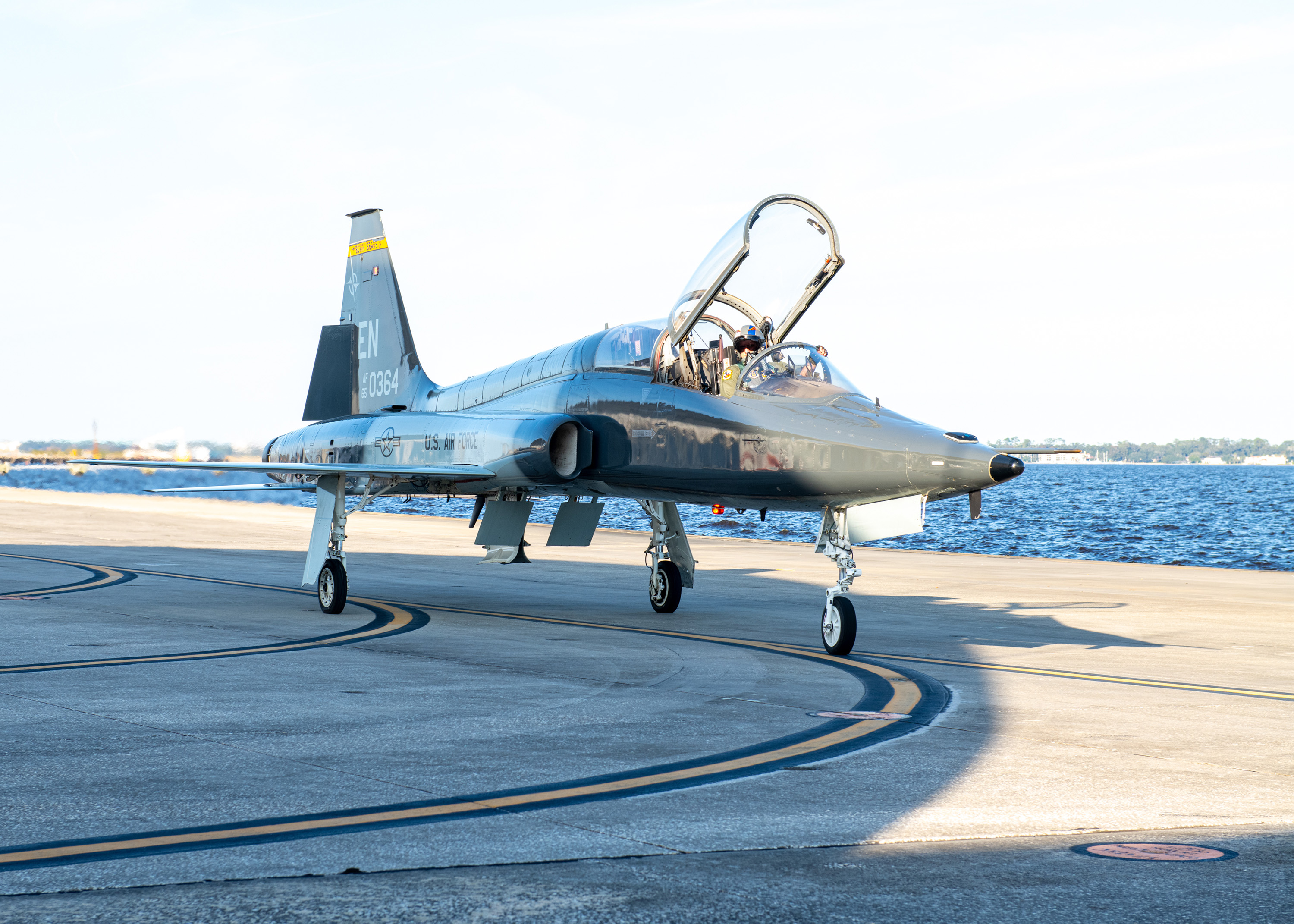First Air Force T-38 Talon arrives at Fleet Readiness Center Southeast ...