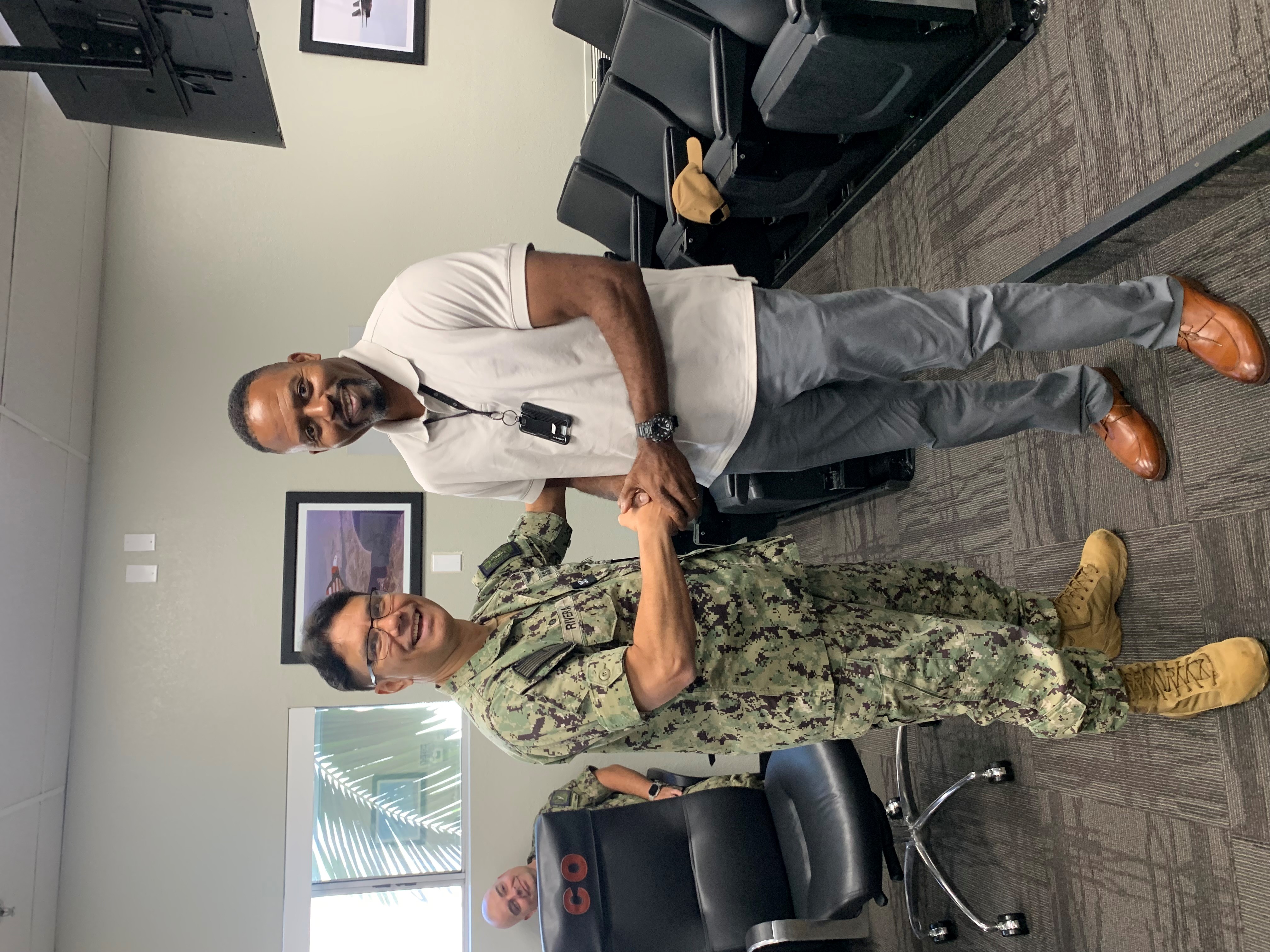 FRCSW Team Receives CO Coin | NAVAIR