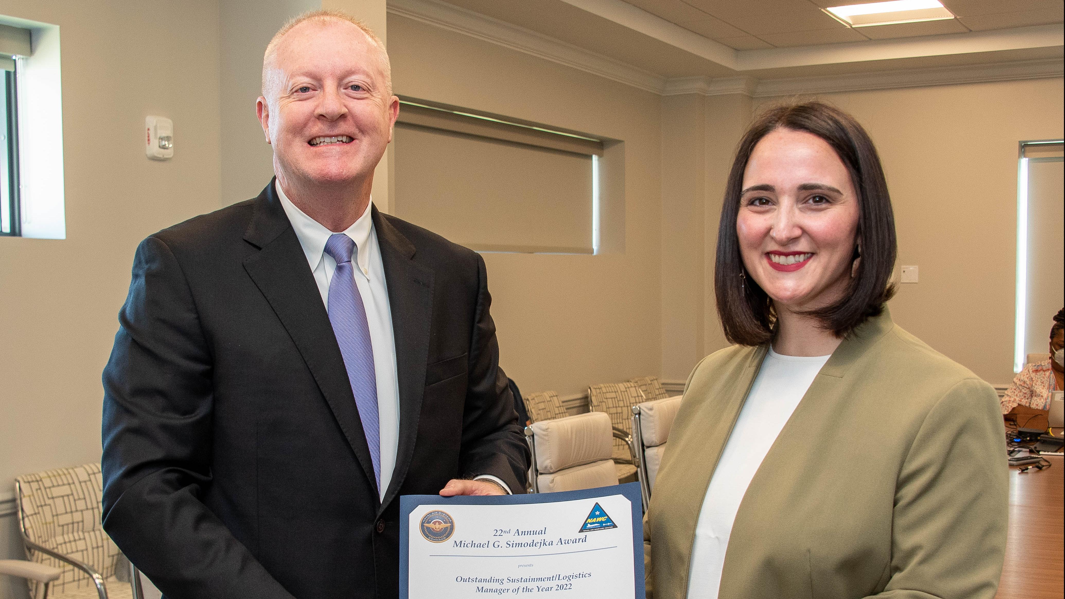 Simodejka awards recognize efforts to advance capability, increase ...